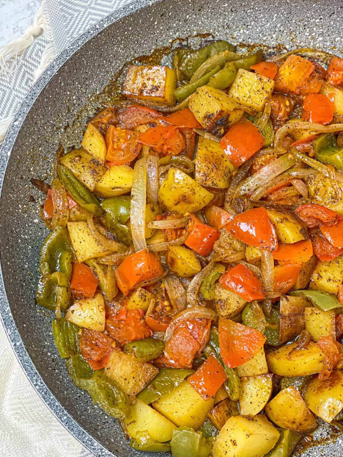 TasteGreatFoodie - Skillet-Sautéed Potatoes and Onions - Main Dish