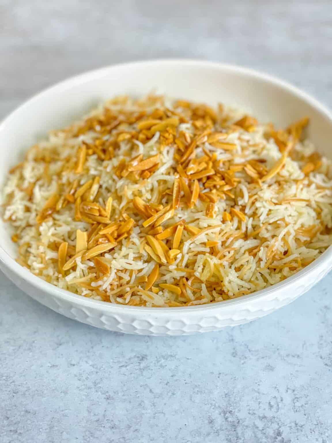 TasteGreatFoodie - Perfect White Vermicelli Rice - Middle Eastern Recipes