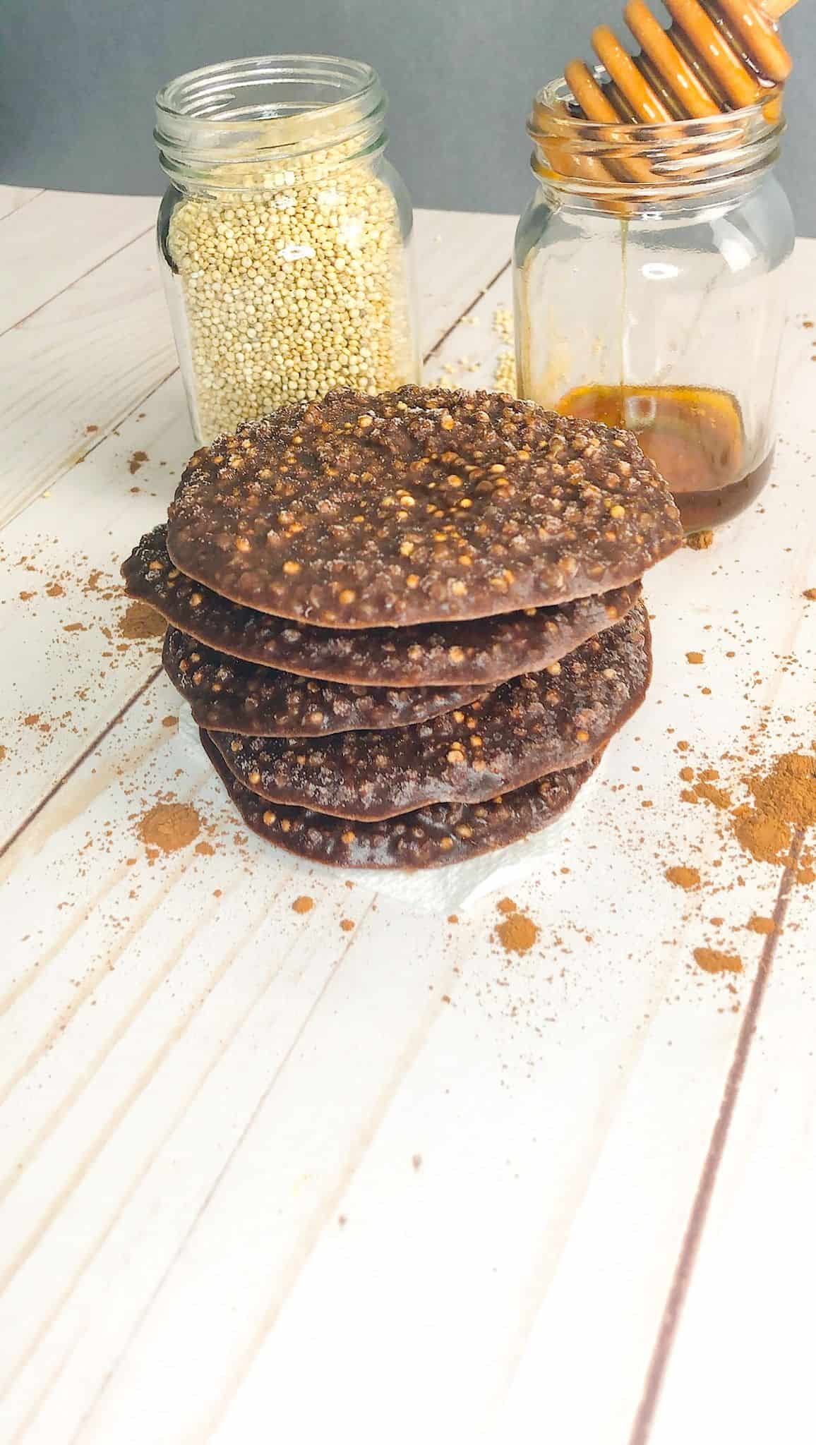 Chocolate Quinoa Cookies - TasteGreatFoodie - No Bake