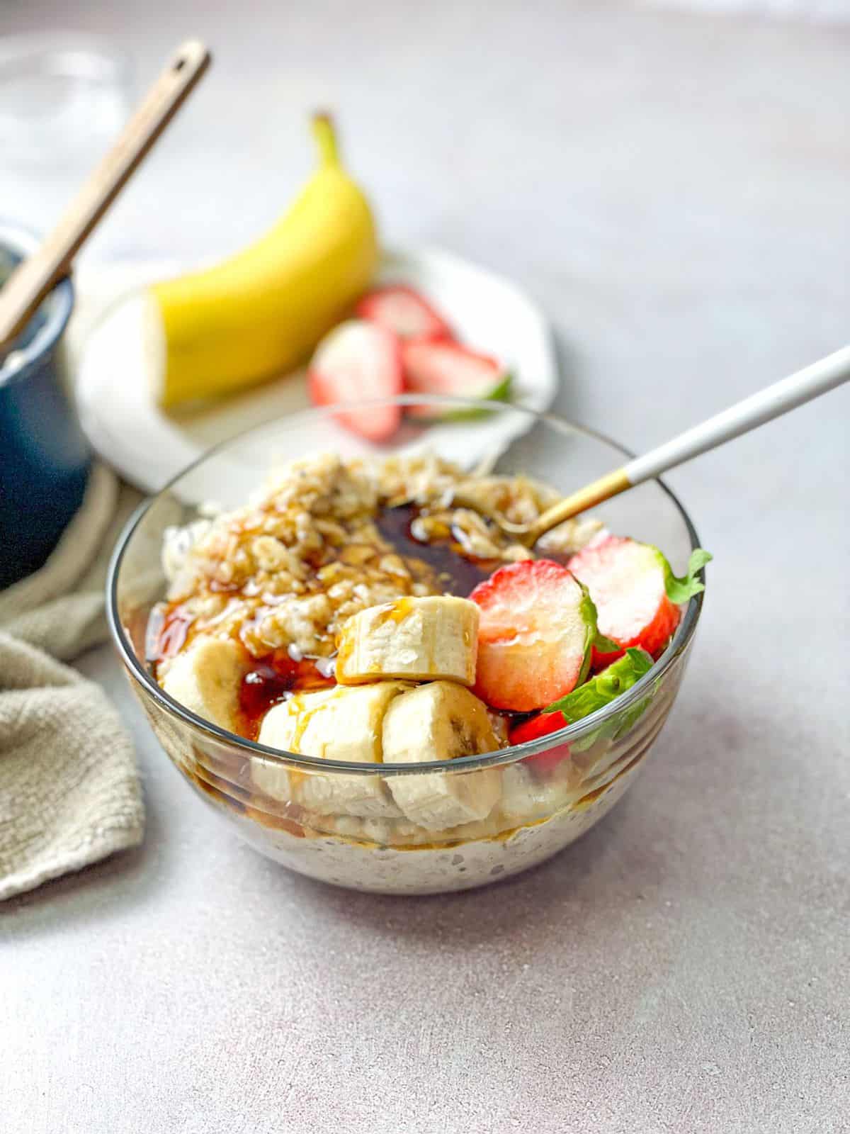TasteGreatFoodie - Oatmeal Pudding With a Twist - Healthy Recipes