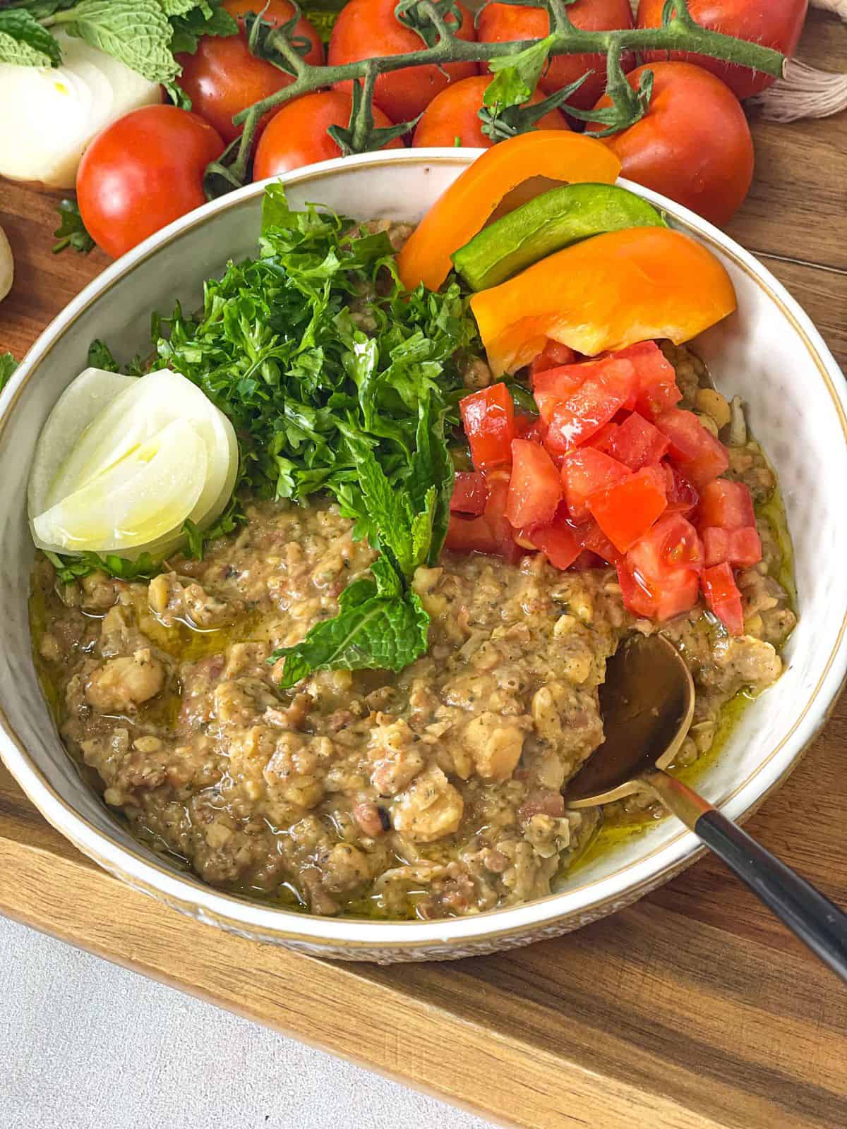 TasteGreatFoodie - Ful (Foul) Medames - Breakfast