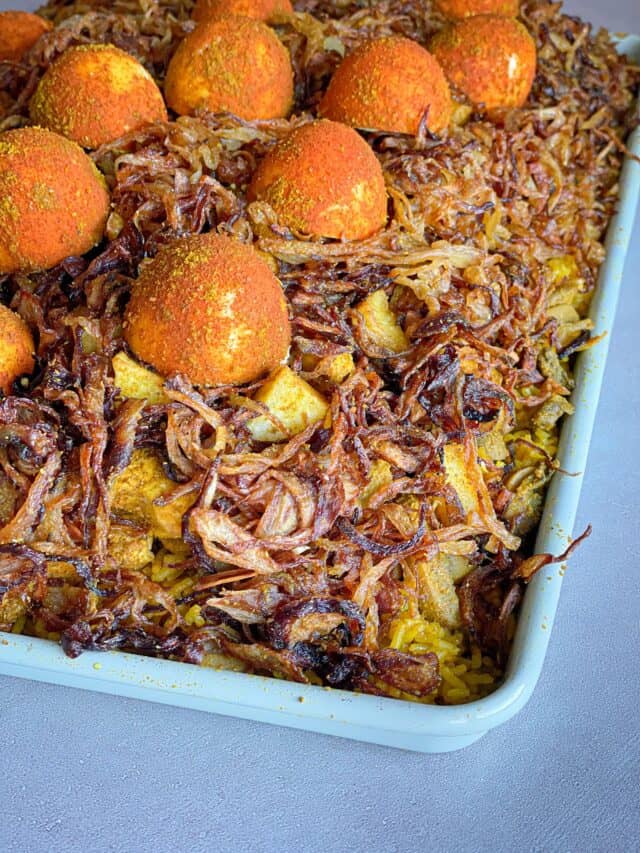 TasteGreatFoodie - Layered Curry Rice Dish - Chicken