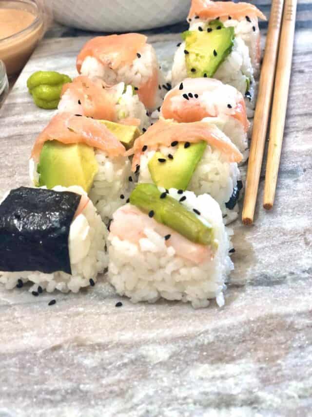 TasteGreatFoodie - The Best Sushi Hack: Easy No-Roll Sushi Cubes ...