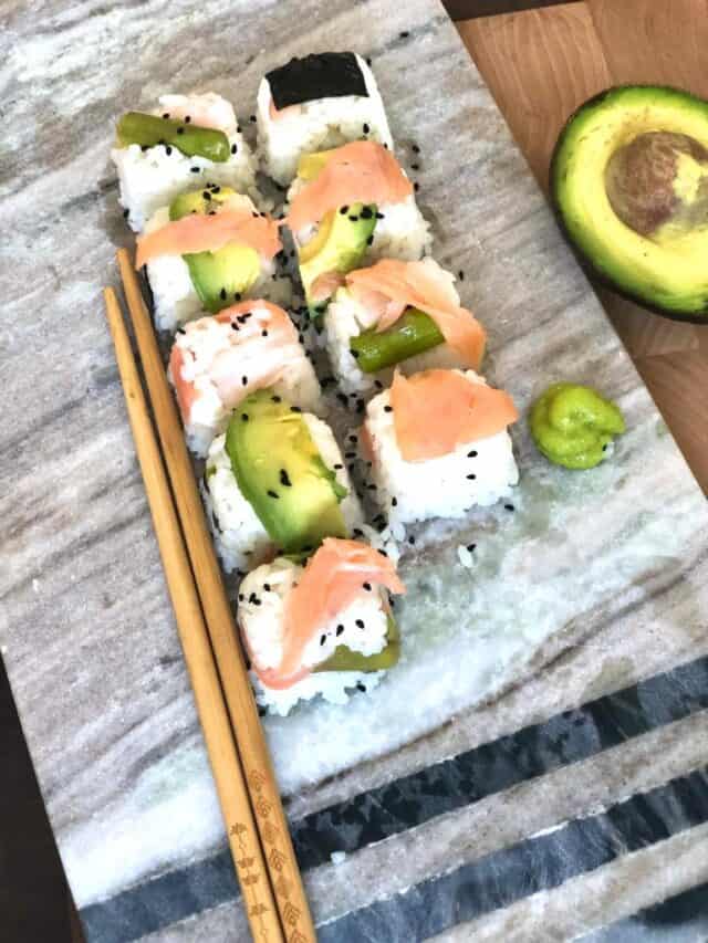 TasteGreatFoodie - The Best Sushi Hack: Easy No-Roll Sushi Cubes ...