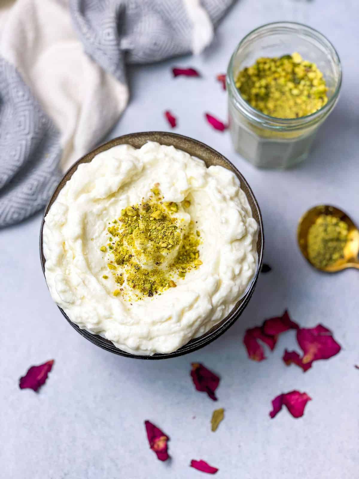 Easy Ashta Recipe - TasteGreatFoodie - Desserts