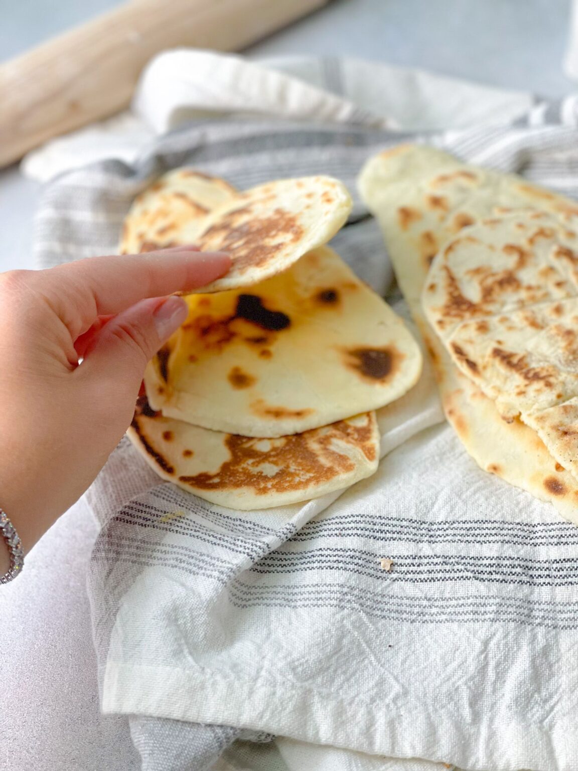 TasteGreatFoodie - Gluten-Free Flat Bread-10 Minute Dough (No Yeast ...