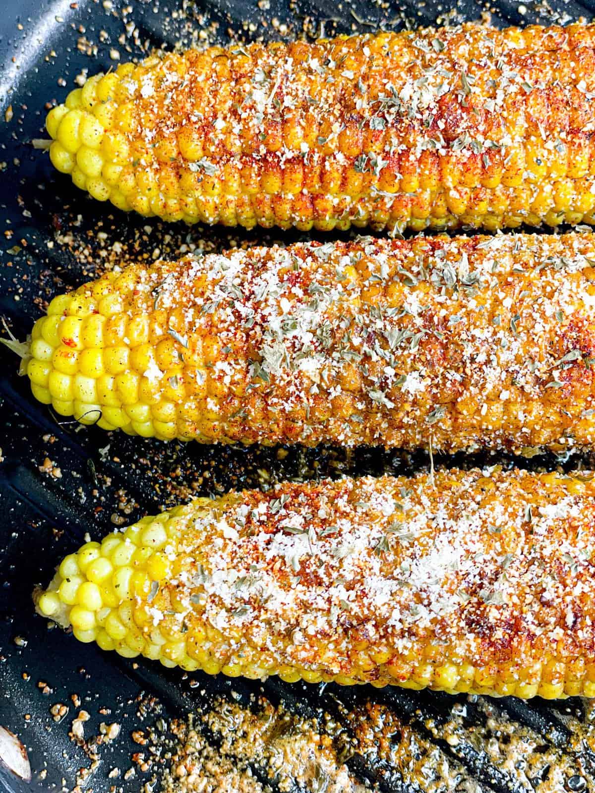 Grilled Corn with Spicy Cajun Butter