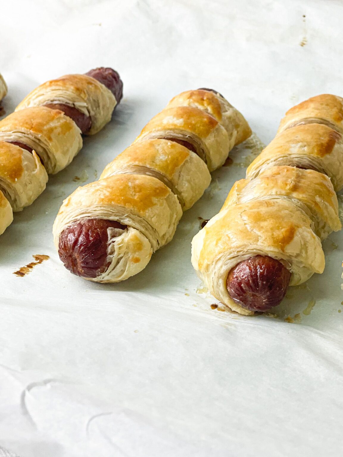 Hot Dogs Wrapped in Puff Pastry