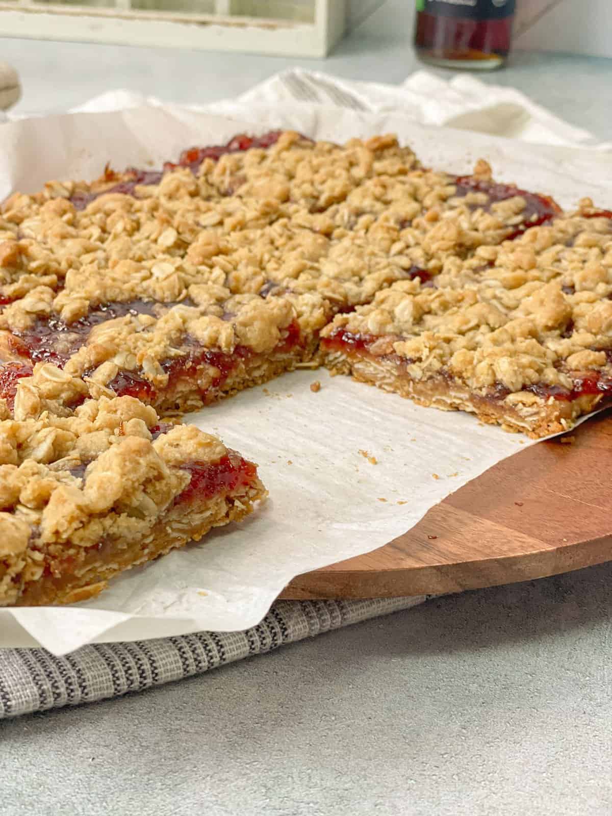 TasteGreatFoodie - Homemade Protein Jam Bars - Breakfast