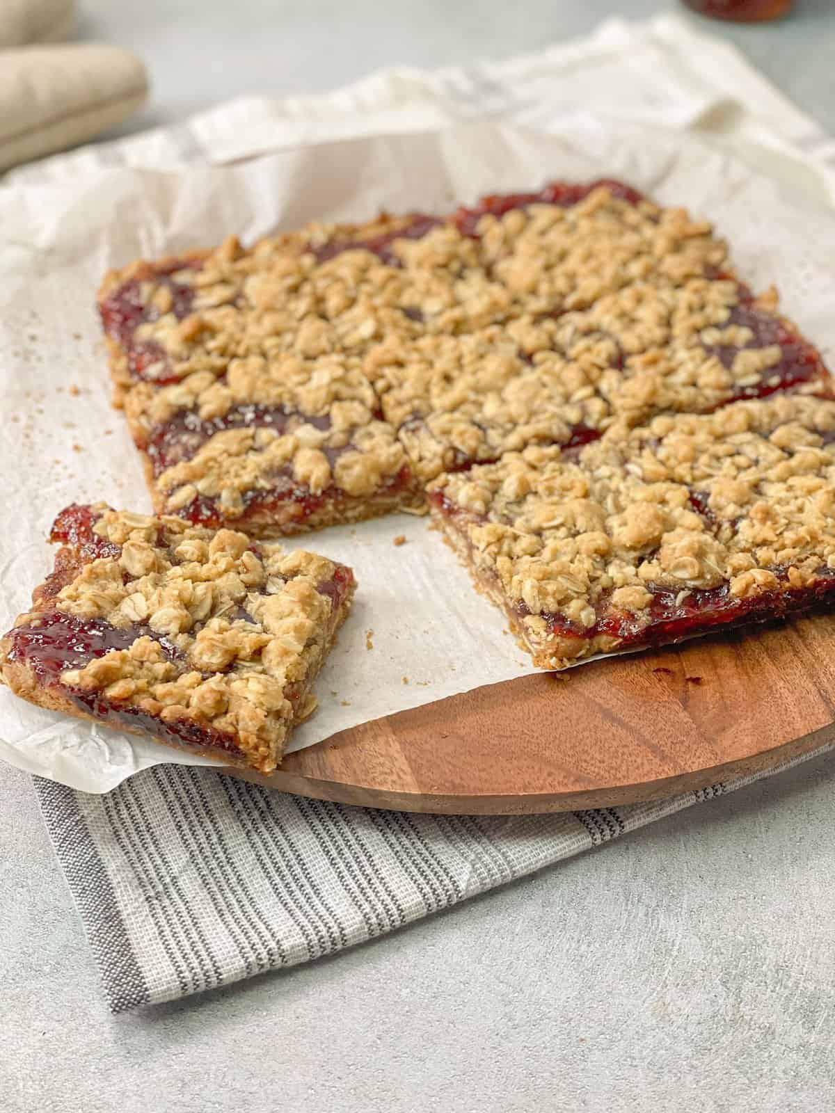 TasteGreatFoodie - Homemade Protein Jam Bars - Breakfast