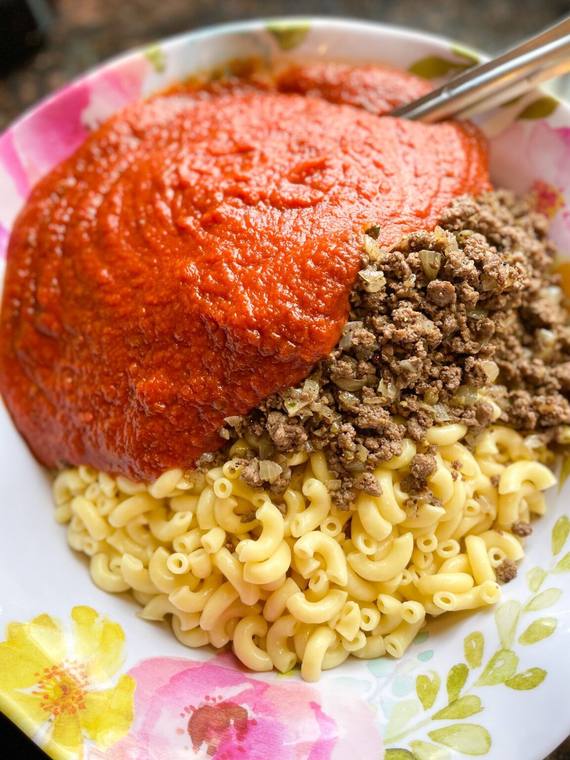 TasteGreatFoodie - Béchamel Pasta Bake (Macarona Béchamel) - Beef