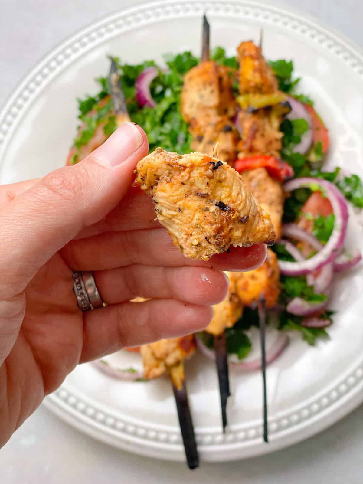 TasteGreatFoodie - Shish Tawook Recipe – Lebanese Grilled Chicken ...