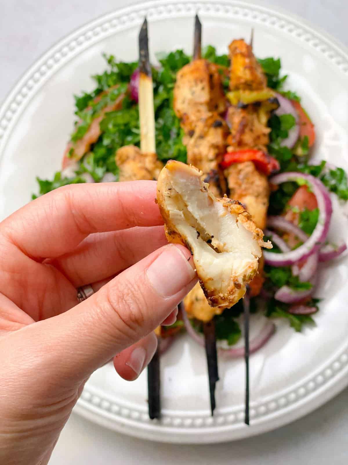 TasteGreatFoodie - Shish Tawook Recipe – Lebanese Grilled Chicken ...