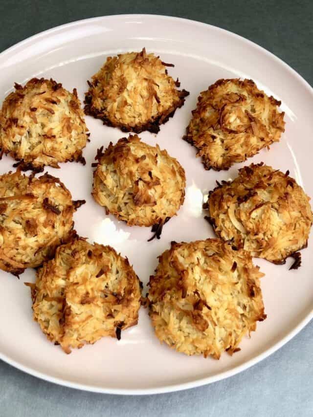 Healthy Coconut Macaroons