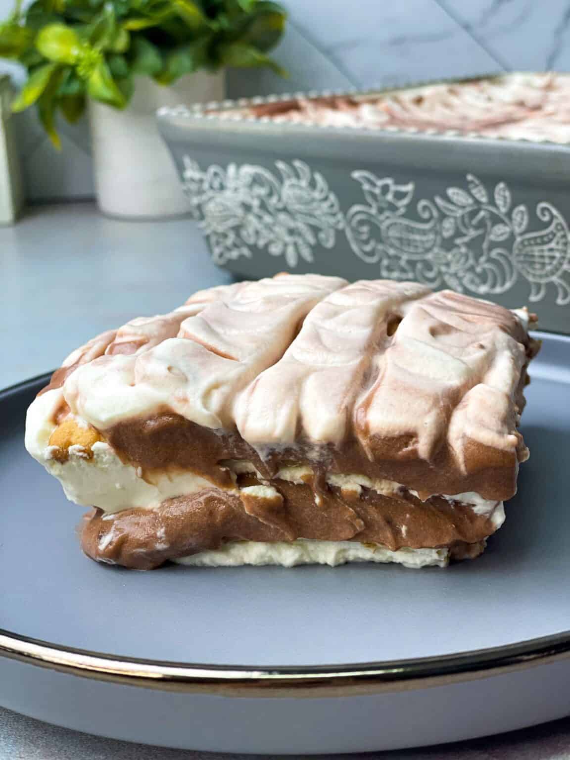 TasteGreatFoodie - No Bake Graham Cracker Coffee Cake - Desserts