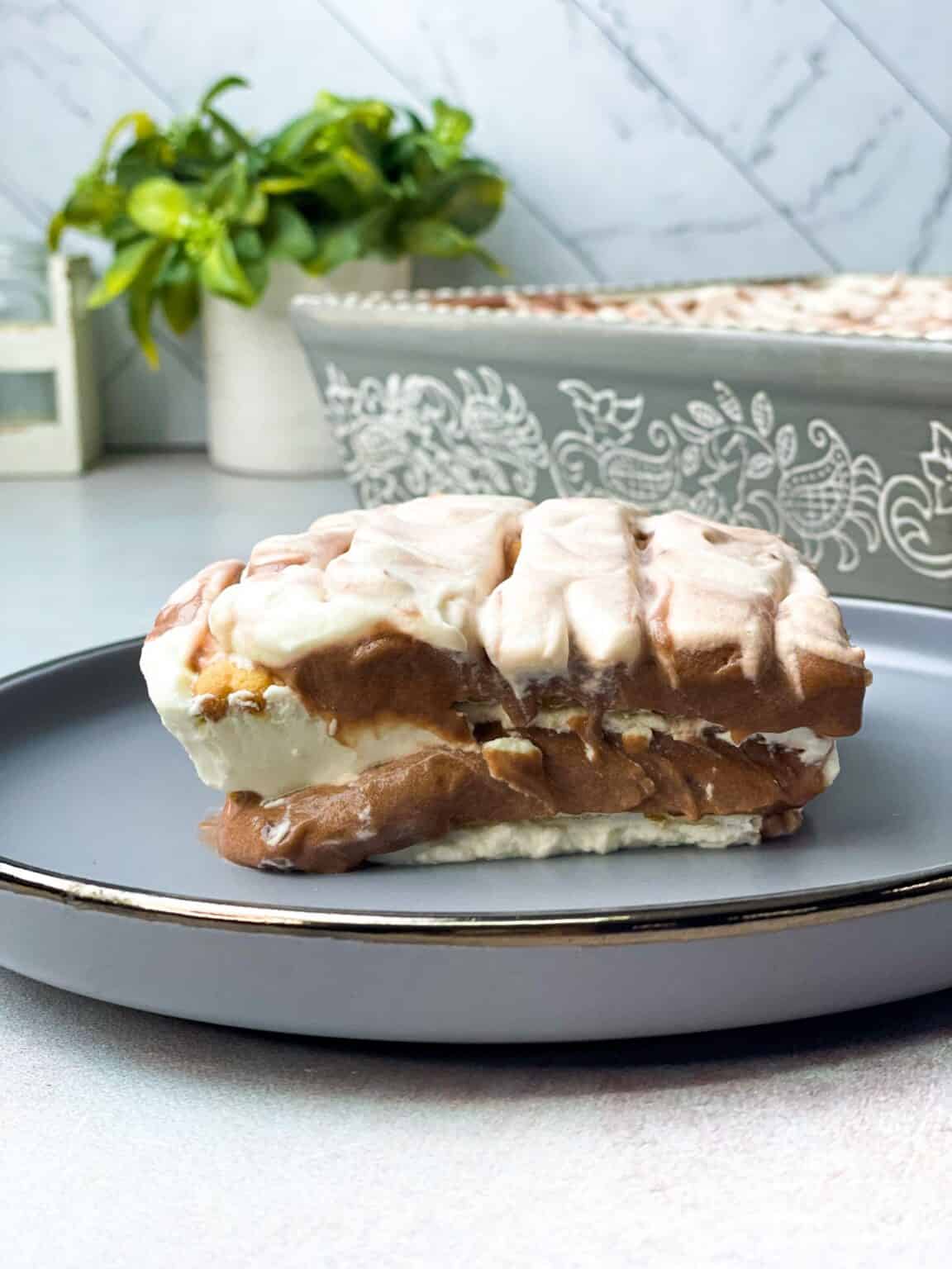 TasteGreatFoodie - No Bake Graham Cracker Coffee Cake - Desserts