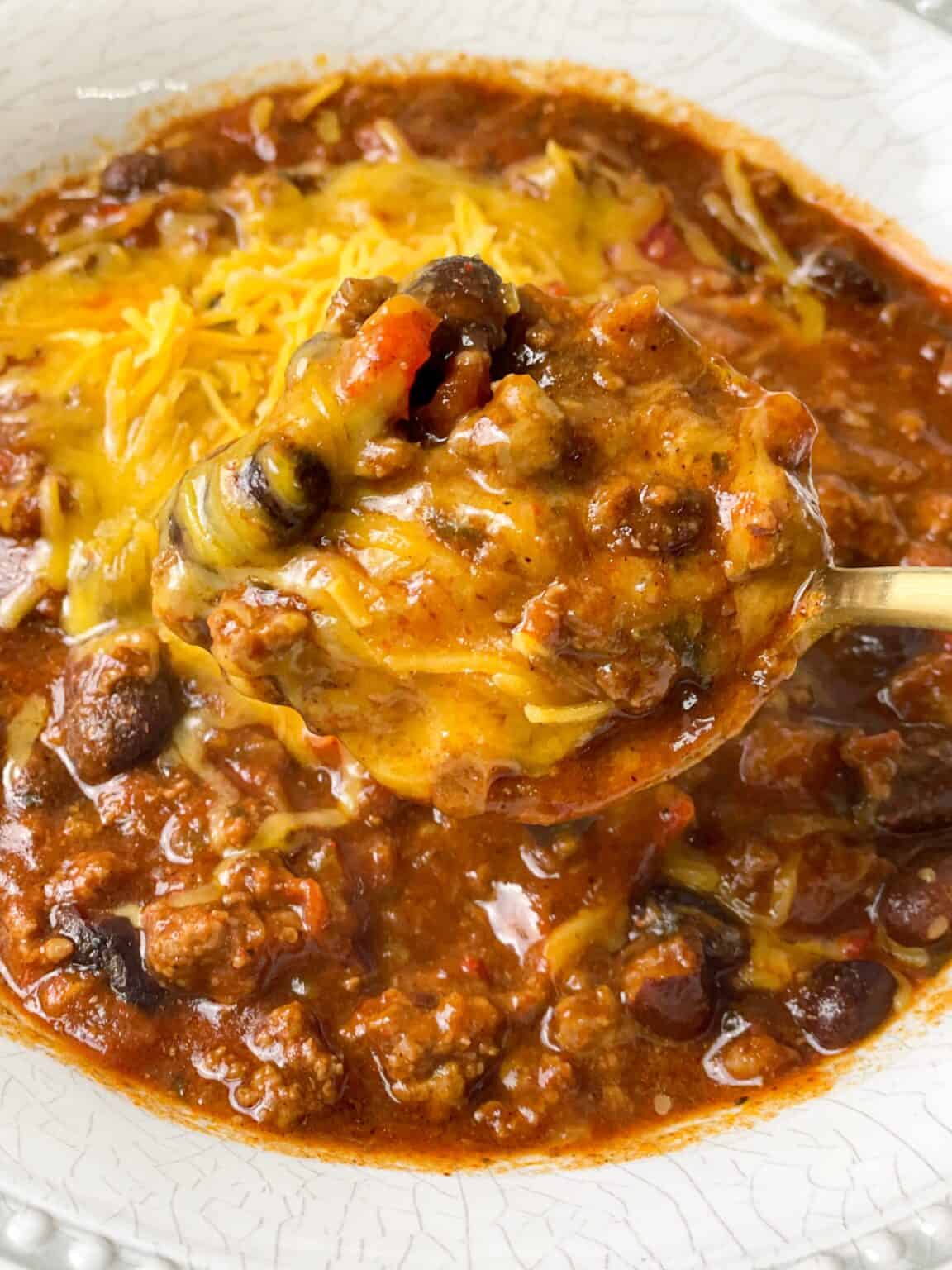 TasteGreatFoodie - Classic Thick Hearty Chili - Main Dish