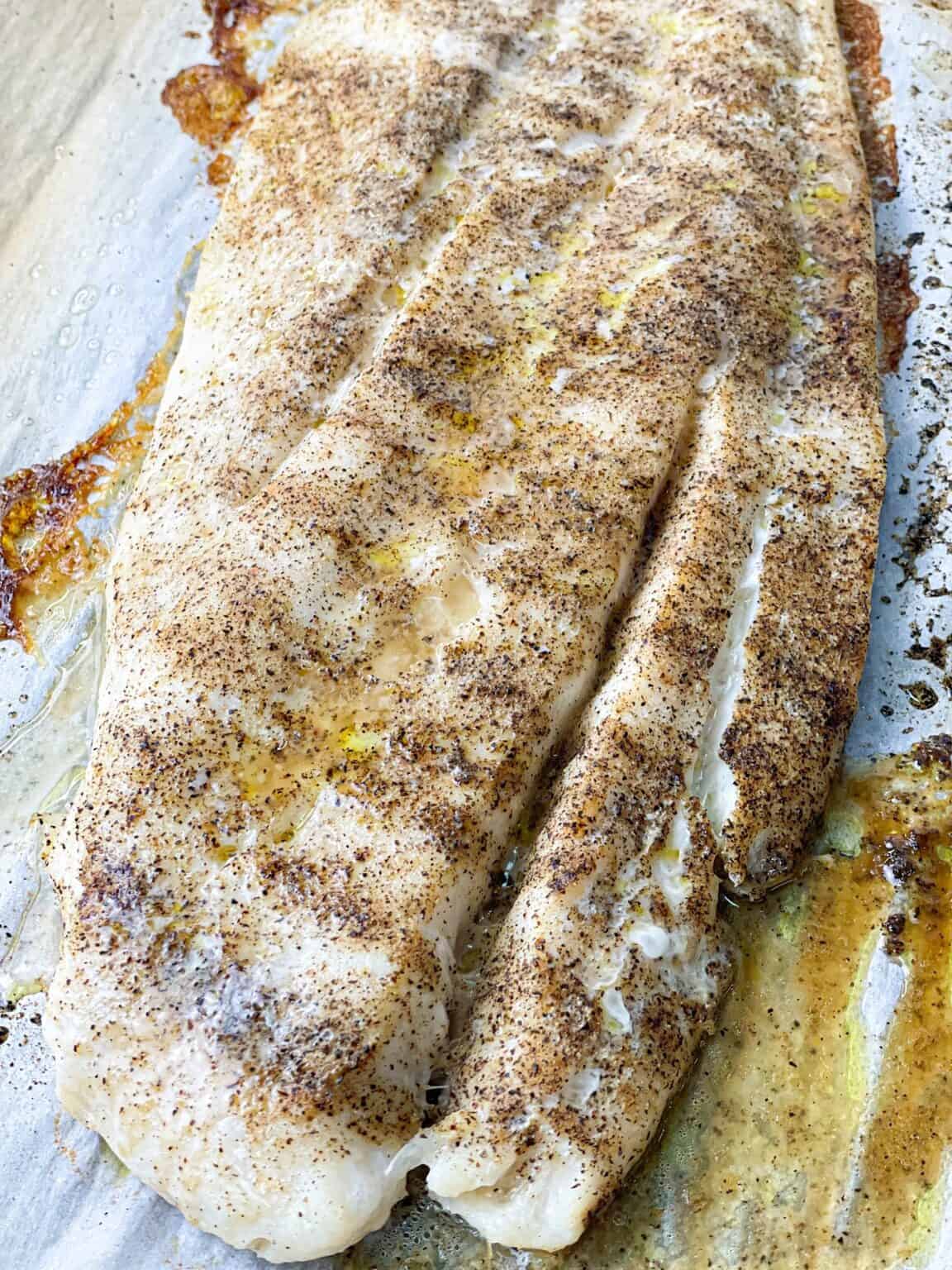 TasteGreatFoodie - Oven Baked Corvina Fillet - Fish