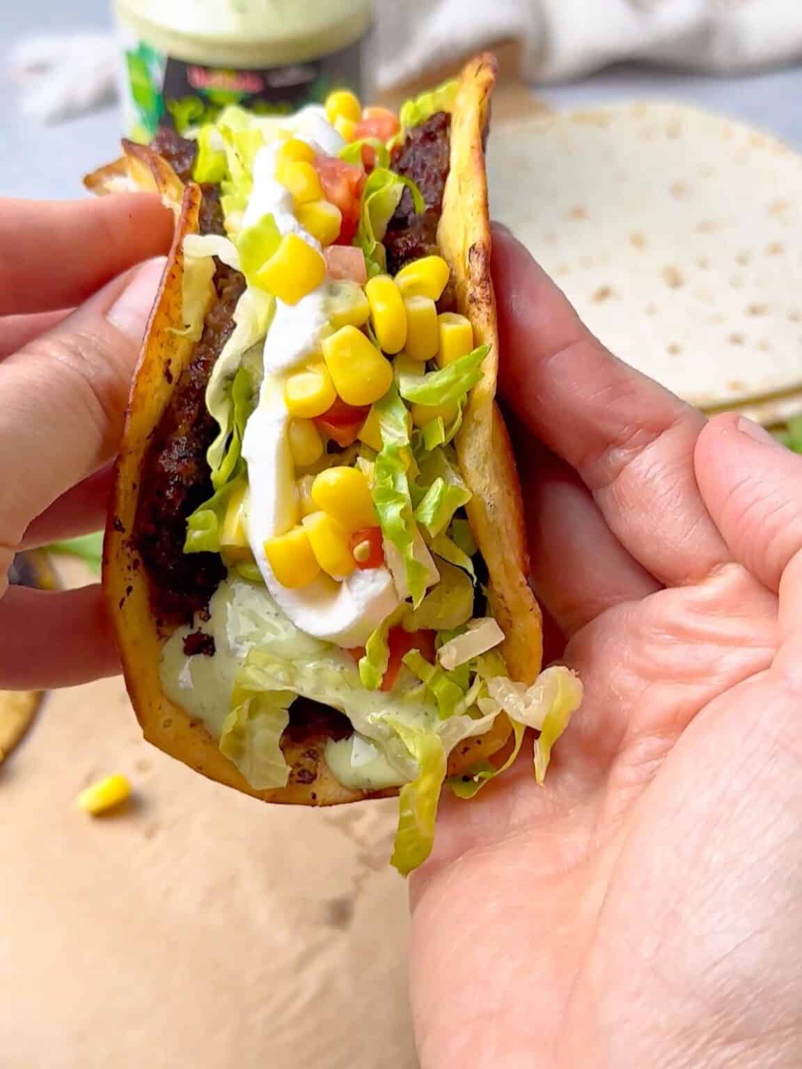 TasteGreatFoodie - Viral Smashed Tacos - Sandwiches