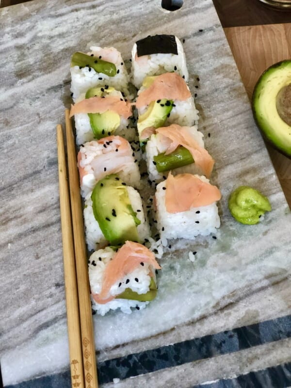 TasteGreatFoodie - The Best Sushi Hack: Easy No-Roll Sushi Cubes ...