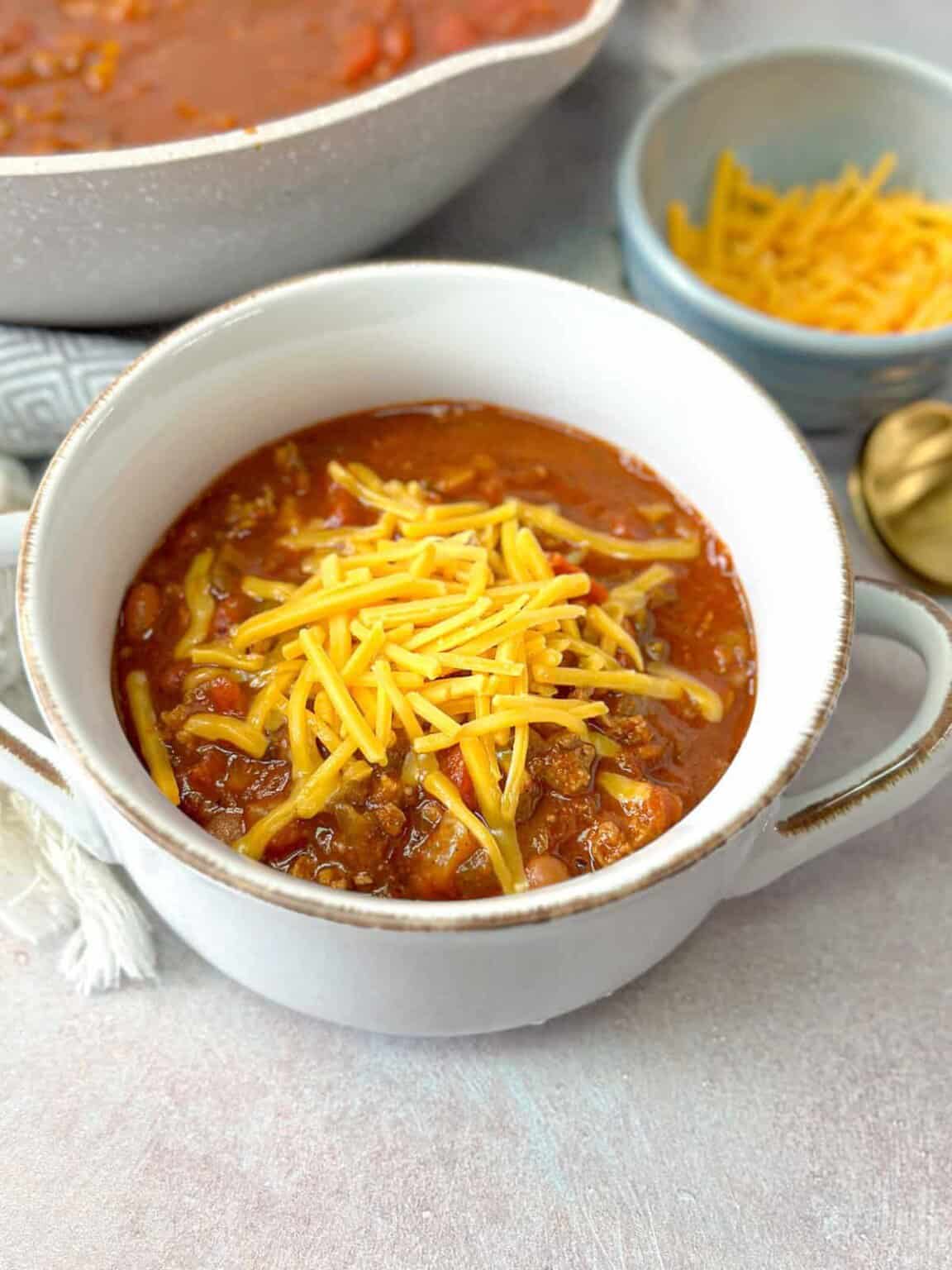 TasteGreatFoodie - Classic Thick Hearty Chili - Main Dish
