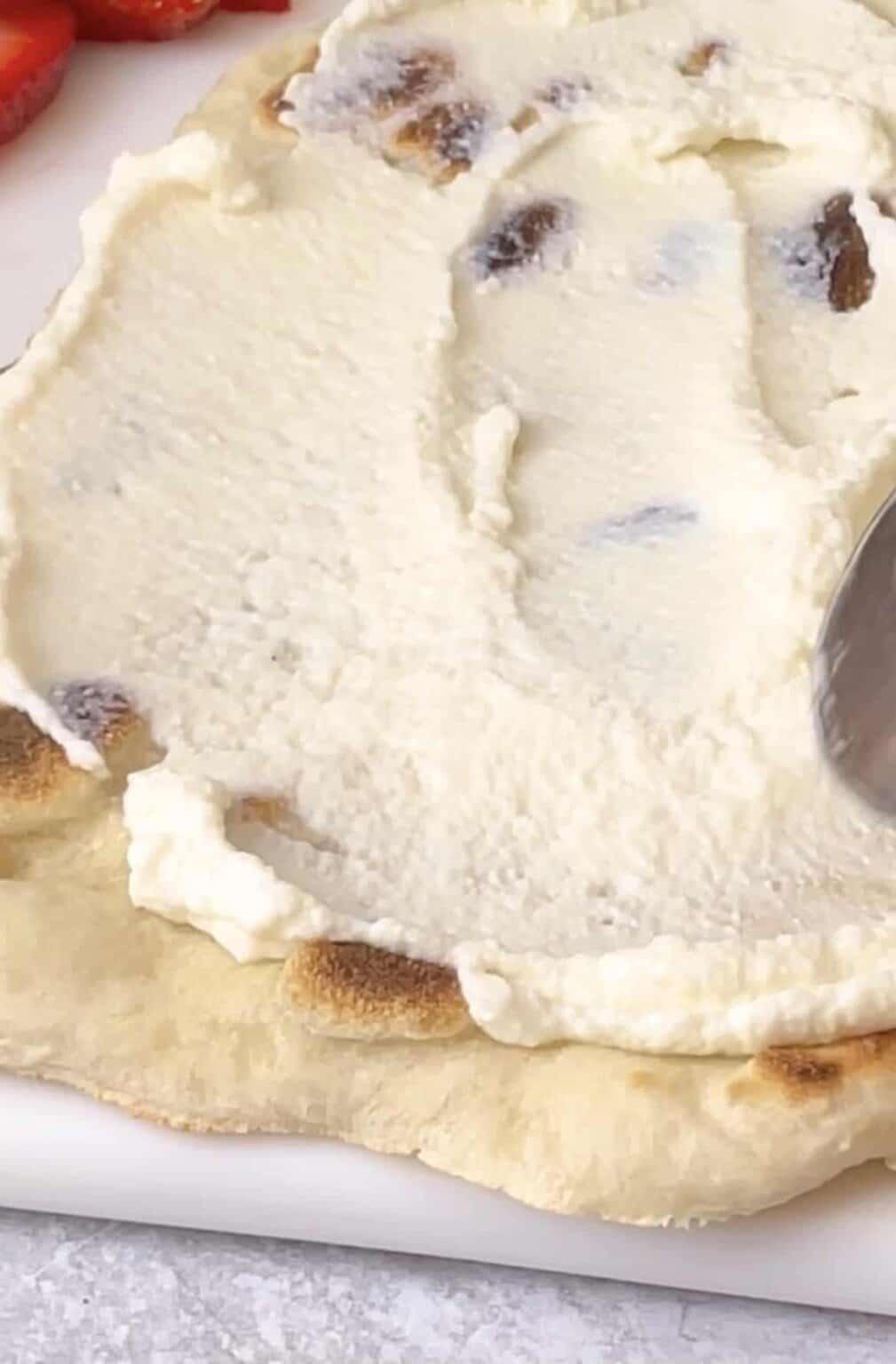 TasteGreatFoodie - Fruit & Ricotta Flatbread - Breakfast