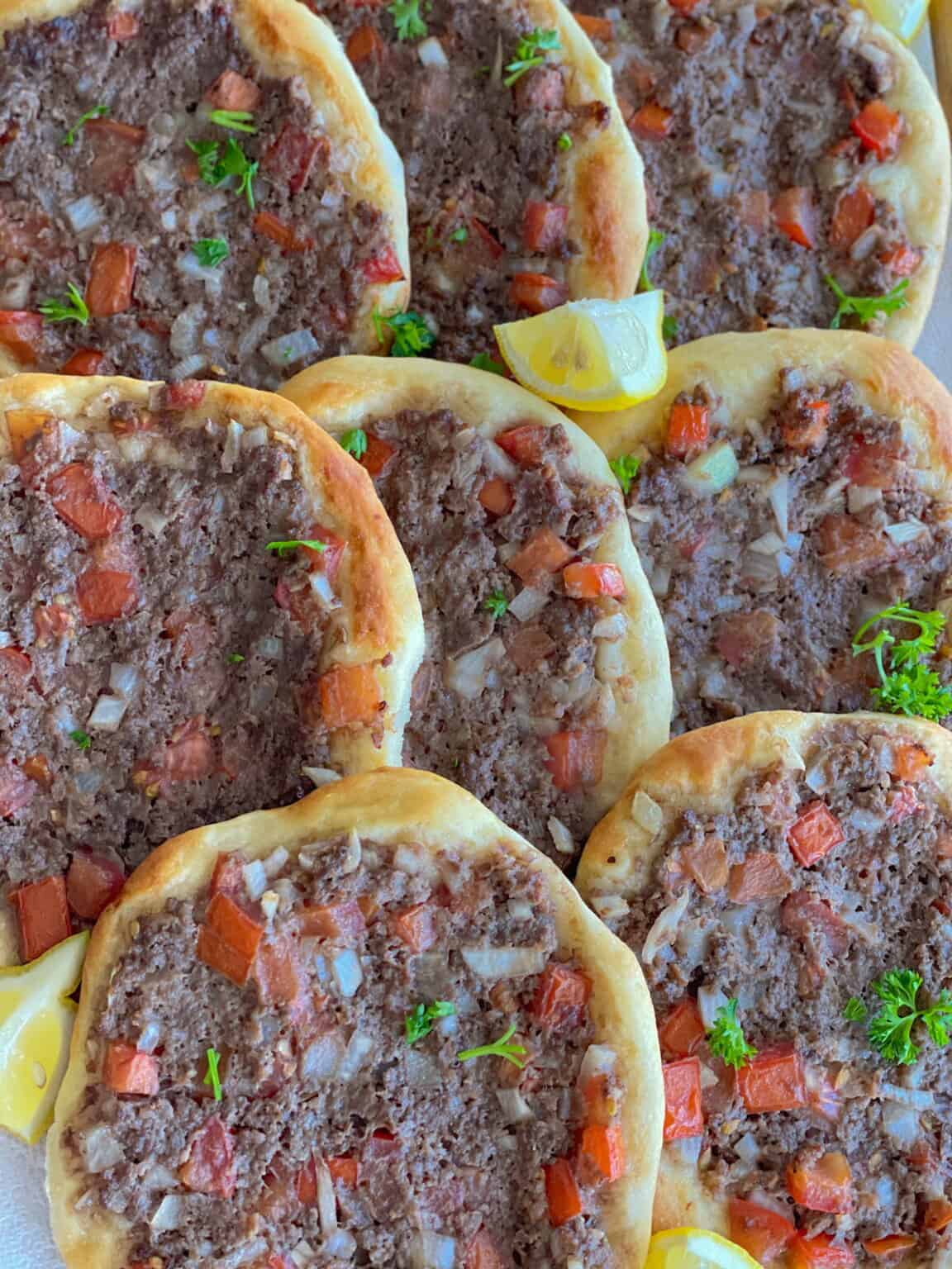 TasteGreatFoodie - Meat Pies - Lahme Bi Ajeen - Beef