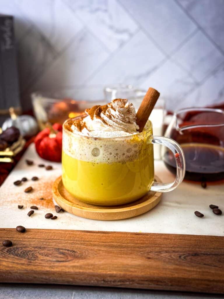 TasteGreatFoodie - Golden Milk Banana Date Coffee Latte - Beverages