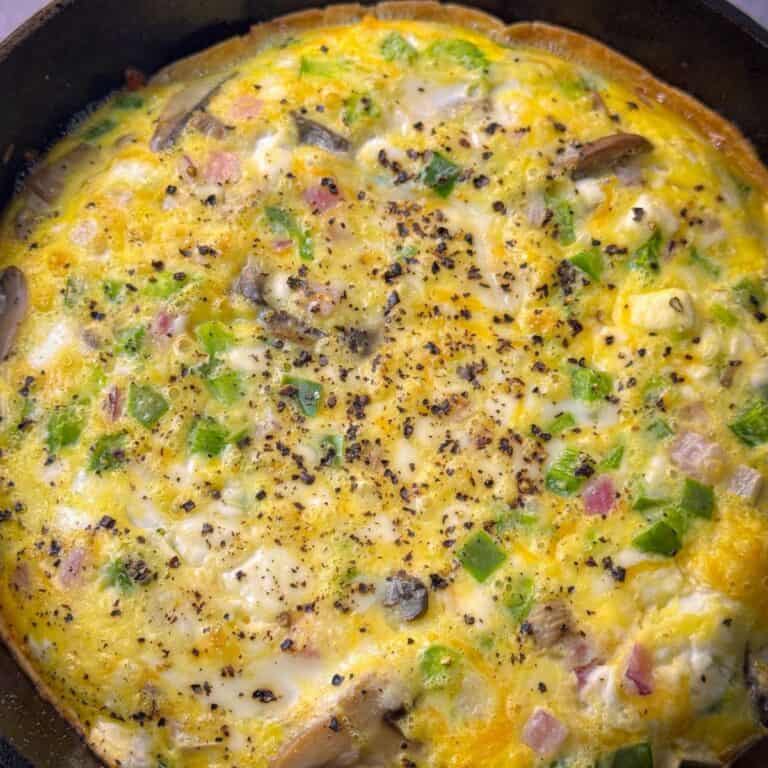 TasteGreatFoodie - High Protein Cottage Cheese Tortilla Quiche - Breakfast