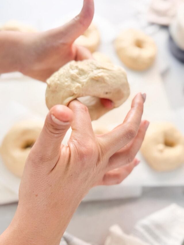 TasteGreatFoodie - 5-Ingredient Homemade Bagels - Bread