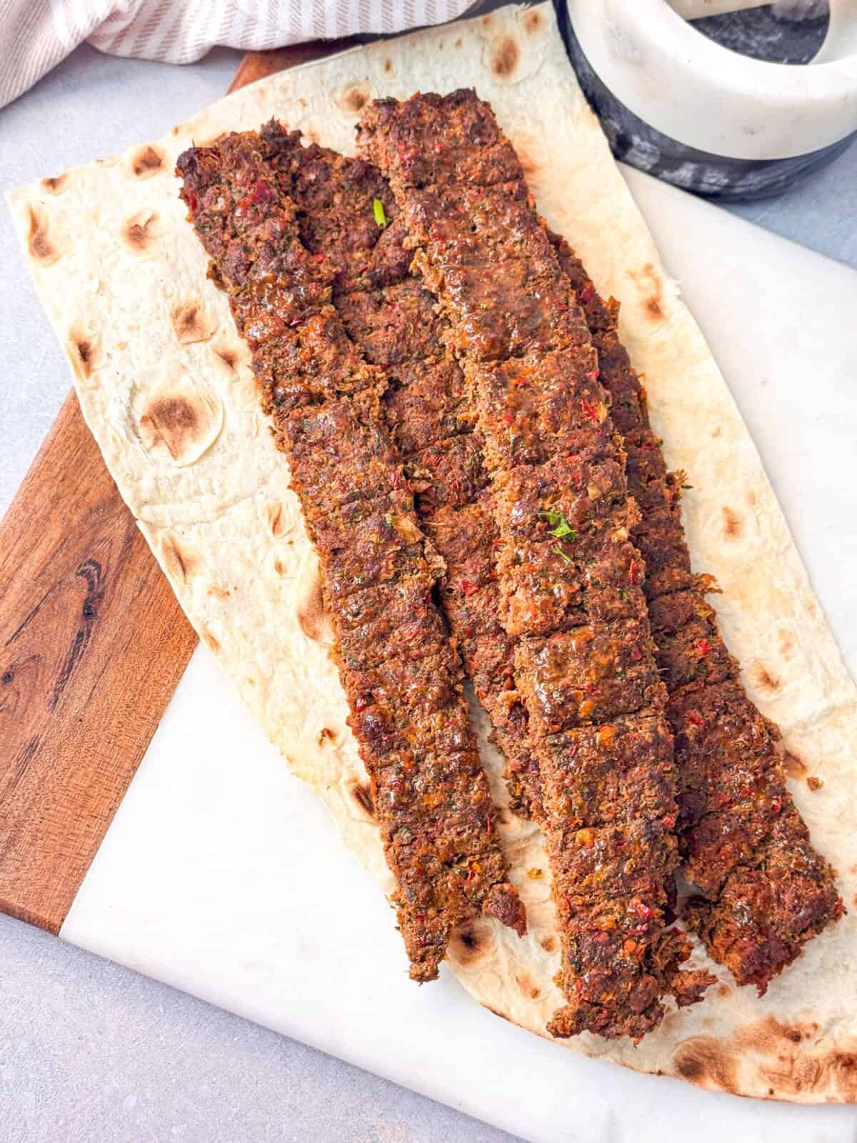 TasteGreatFoodie - Sheet Pan Kebabs with Salad and Tzatziki - Middle ...