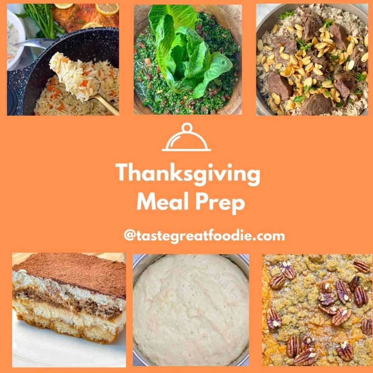 TasteGreatFoodie - Thanksgiving Meal Prep - Meal Prep