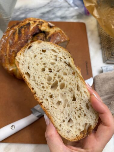 TasteGreatFoodie - Easy Overnight Artisan Sourdough Bread - Bread